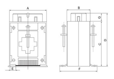 estándar de los transformadores corrientes IEC-185 de los dispositivos ...